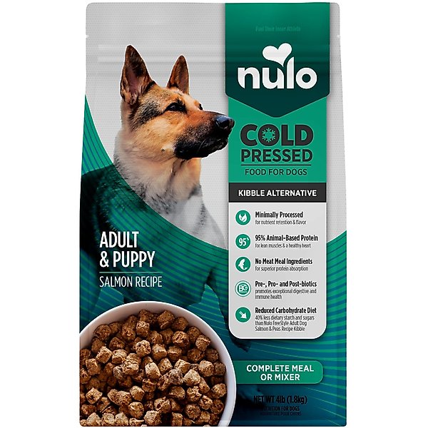 NULO Freestyle Puppy Grain-Free Salmon & Peas Recipe Dry Dog Food, 26 ...