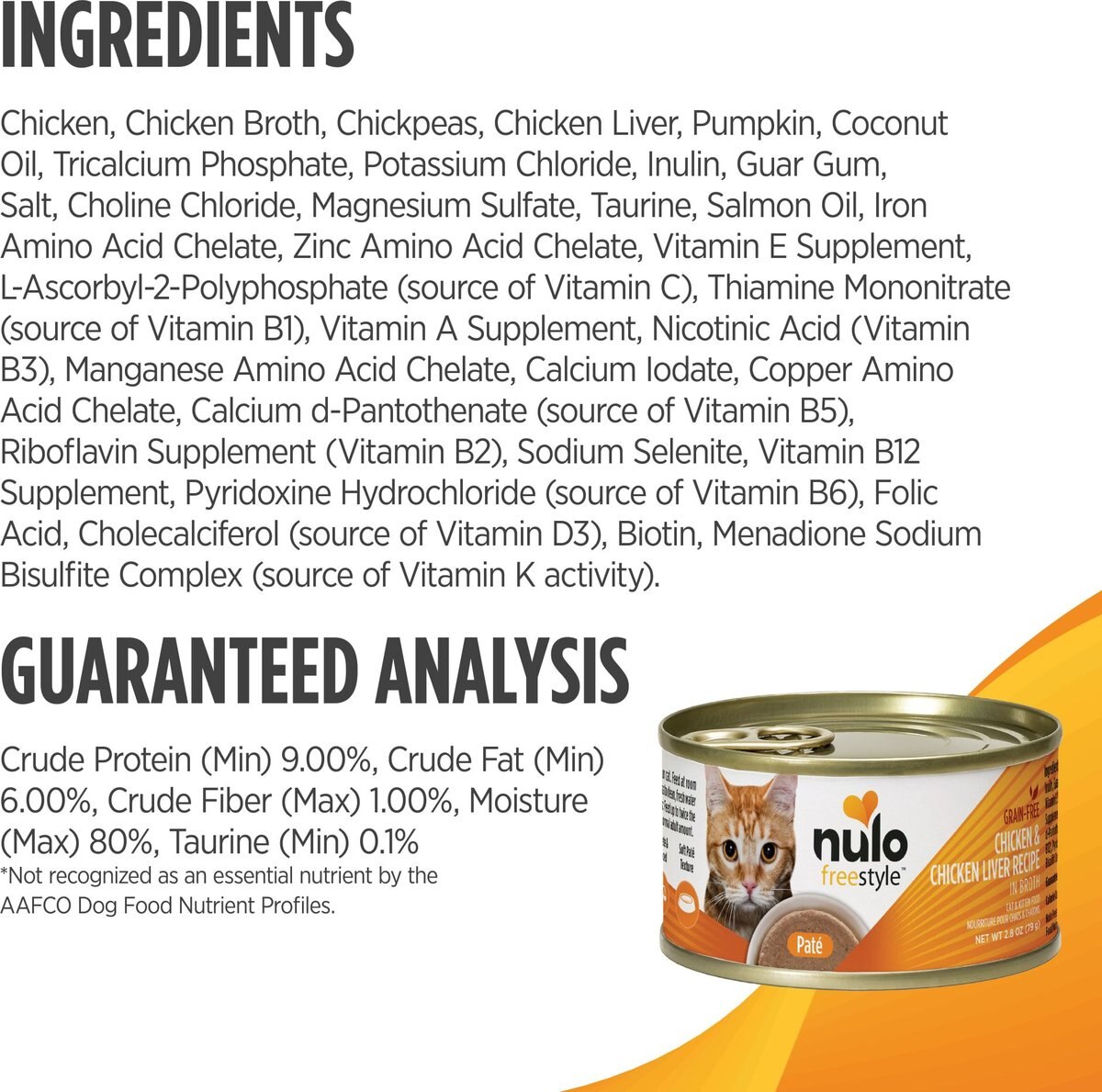 NULO Grain-Free Variety Pack Pate Wet Canned Food for Cats & Kittens, 2 ...