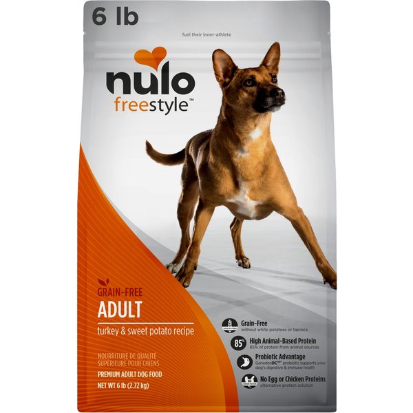 NULO Freestyle Grain-Free Turkey & Sweet Potato Recipe Dry Dog Food, 6 ...