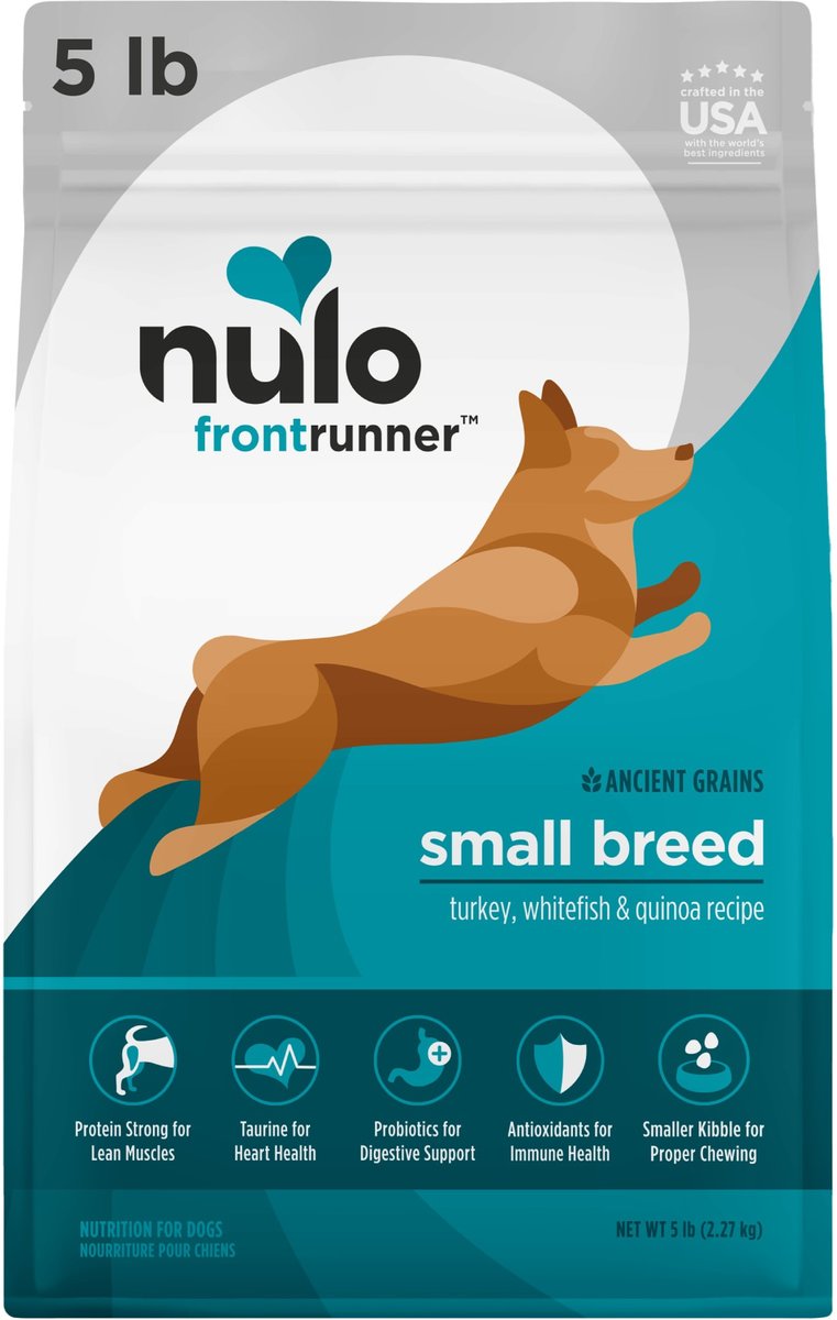 NULO Frontrunner Ancient Grains Turkey, Whitefish, & Quinoa Recipe High ...