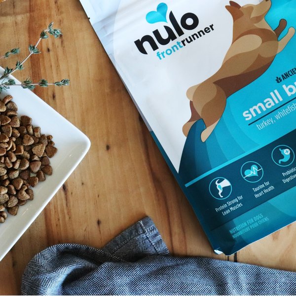 NULO Frontrunner Ancient Grains Turkey, Whitefish, & Quinoa Recipe High ...