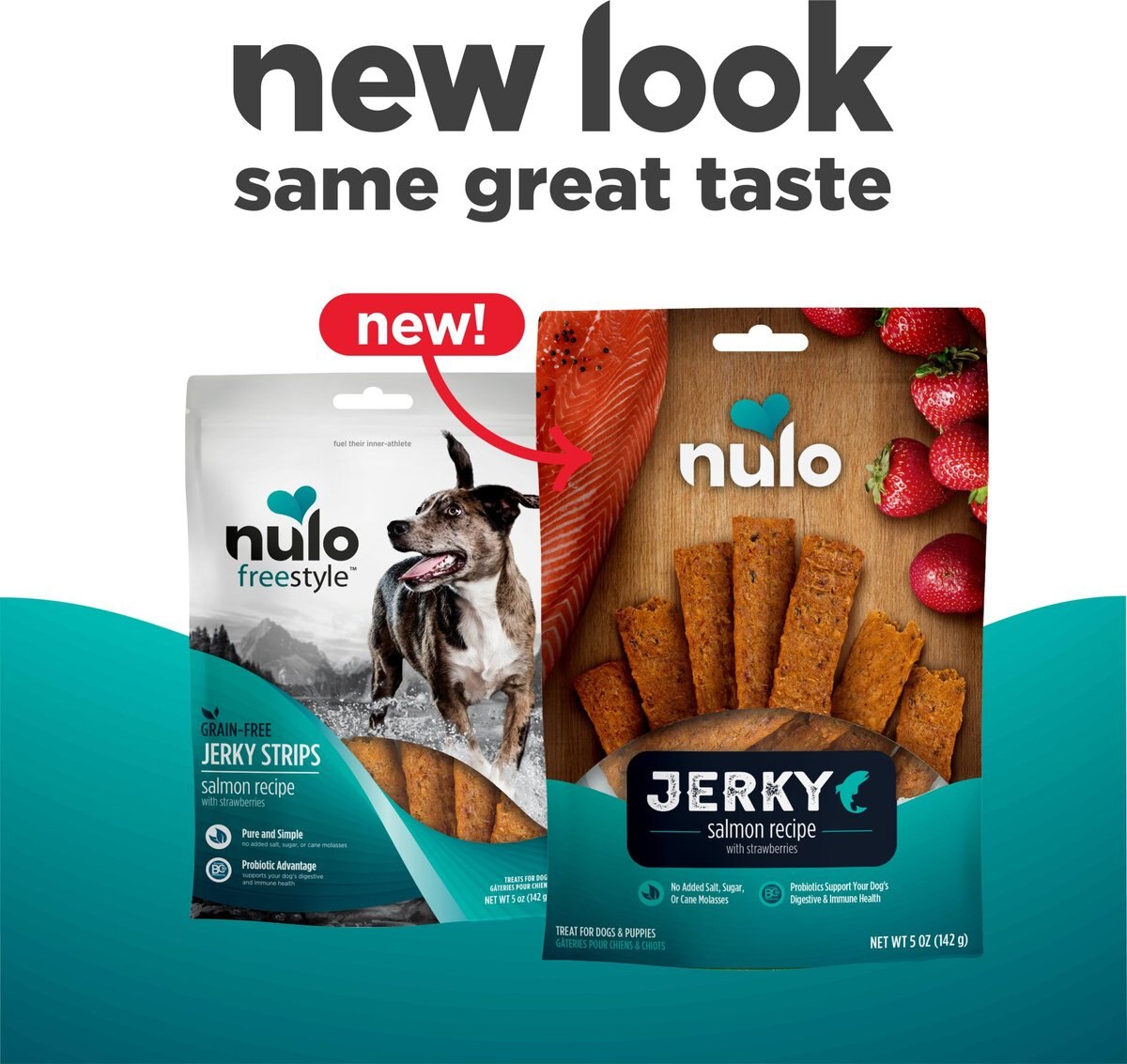 NULO Premium Jerky Strips Dog Treats, Grain-Free High Protein Jerky ...