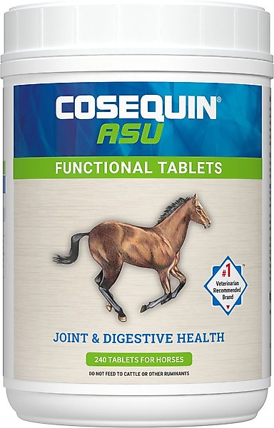 NUTRAMAX Cosequin ASU Joint & Digestive Health Functional Tablet Horse ...