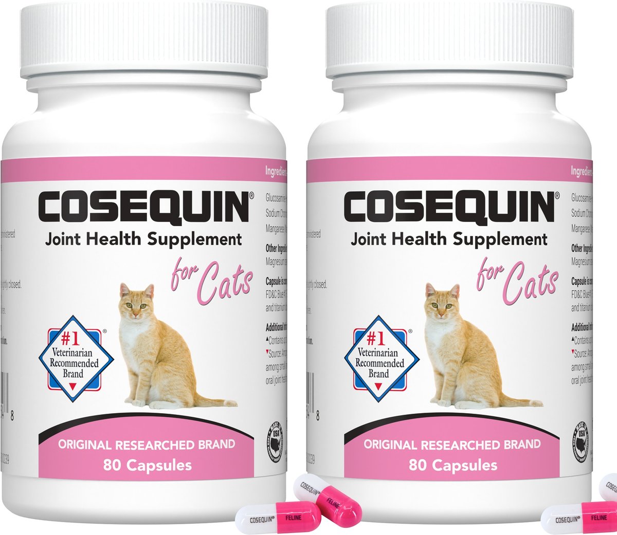 NUTRAMAX Cosequin with Glucosamine & Chondroitin Capsules Joint ...