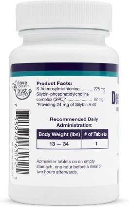 NUTRAMAX Denamarin with S-Adenosylmethionine & Silybin Tablets Liver ...