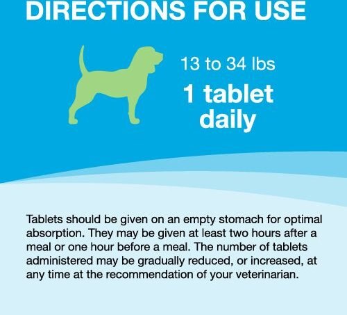 NUTRAMAX Denosyl Tablets Liver & Brain Supplement for Medium Dogs, 30 ...