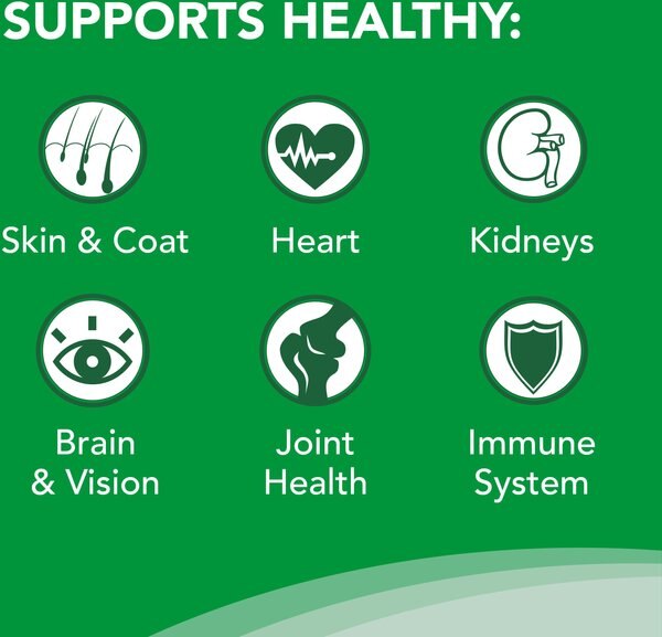 NUTRAMAX Welactin Omega-3 Liquid Skin & Coat Supplement for Dogs, 16-fl ...