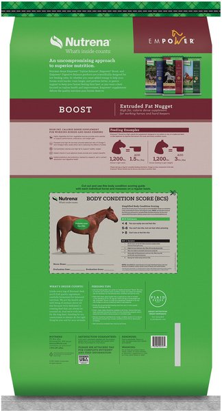 NUTRENA Empower Boost Horse Supplement, 40-lb bag - Chewy.com