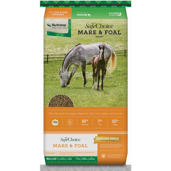 NUTRENA SafeChoice Special Care Horse Feed, 50-lb bag - Chewy.com