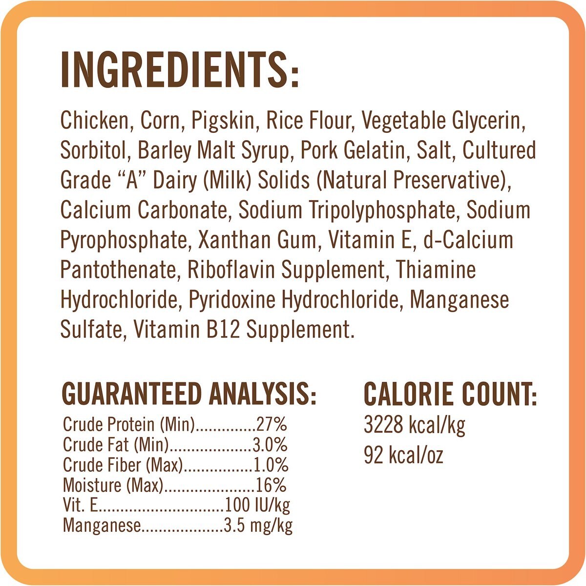 NUTRI CHOMPS Advanced Mini Twists Real Chicken Dog Treats, 12 count ...