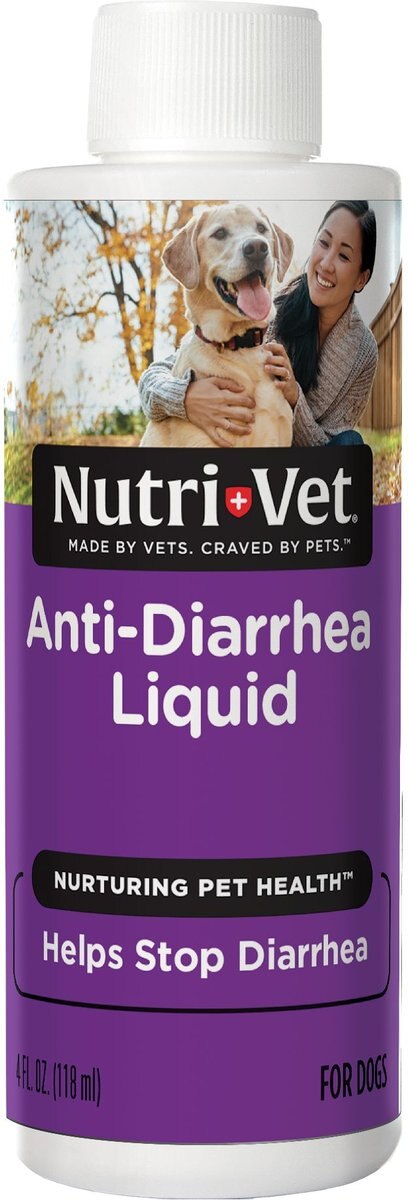 NUTRI-VET Anti-Diarrhea Liquid Medication for Dogs, 4-fl oz bottle ...