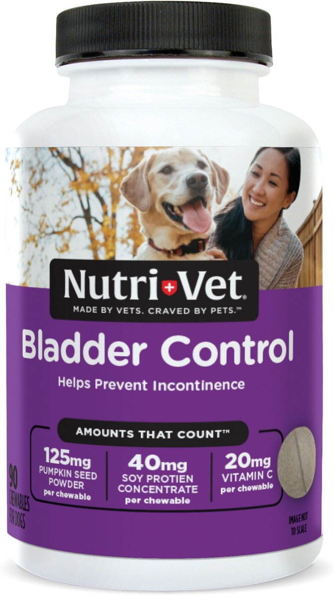 NUTRI-VET Bladder Control Chewable Tablets Urinary Supplement for Dogs ...