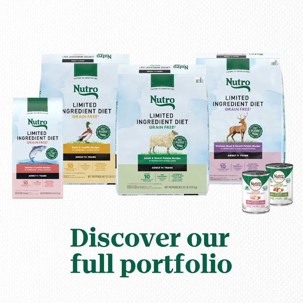 NUTRO Limited Ingredient Diet Sensitive Support with Real Salmon ...