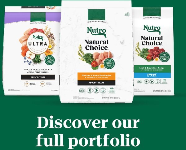 NUTRO Natural Choice Adult Large Breed Chicken & Brown Rice Recipe Dry Dog Food, 30-lb bag ...