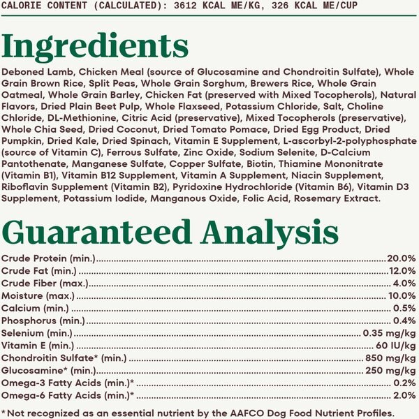 NUTRO Natural Choice Adult Large Breed Lamb & Brown Rice Recipe Dry Dog Food, 30-lb bag - Chewy.com