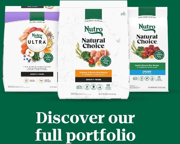 NUTRO Natural Choice Large Breed Adult Lamb & Brown Rice Recipe Dry Dog Food, 30-lb bag - Chewy.com