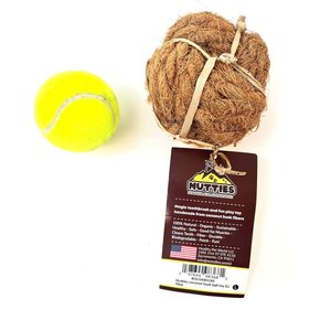 NUTTIES Coconut Fiber Ball Dog Chew Toy, Large - Chewy.com