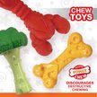 NYLABONE Power Chew Lobster, Cheese, & Broccoli Dog Chew Toy Bundle ...