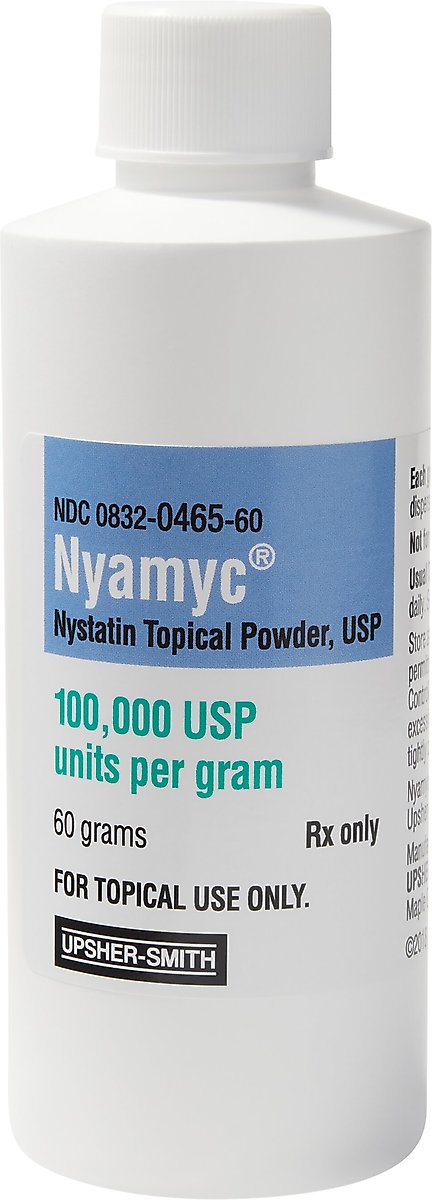 NYSTATIN Topical Powder, 100,000 units/gm, 60 gm - Easy Refills | Chewy Rx
