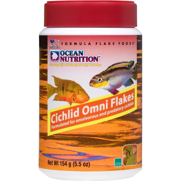 Out of Stock - COBALT AQUATICS Discus Hans Flake Fish Food, 5-oz bottle ...