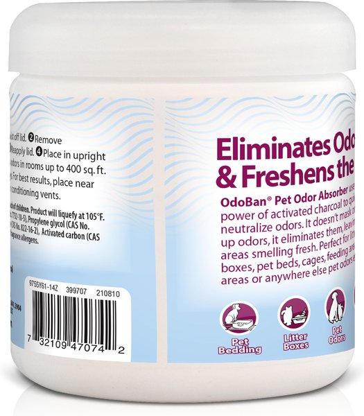 ODOBAN OdoMagnet Pet Odor Eliminator Fresh Air Activated Charcoal ...