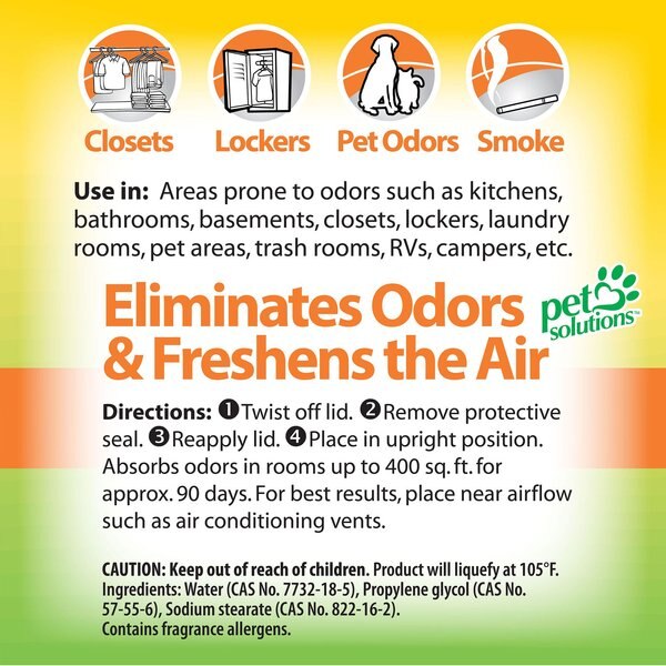 ODOBAN Solid Odor Absorber Citrus Deodorizer, 14-oz jar - Chewy.com