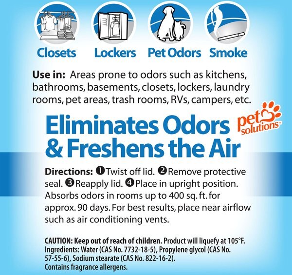 ODOBAN Solid Odor Absorber Fresh Linen Deodorizer, 14-oz jar - Chewy.com