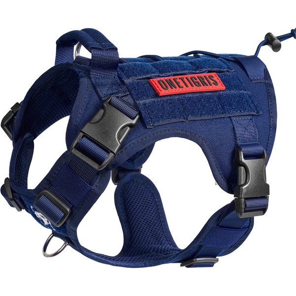 BLUE-9 Pet Products Reflective Buckle-Neck Balance Dog Harness, Blue ...