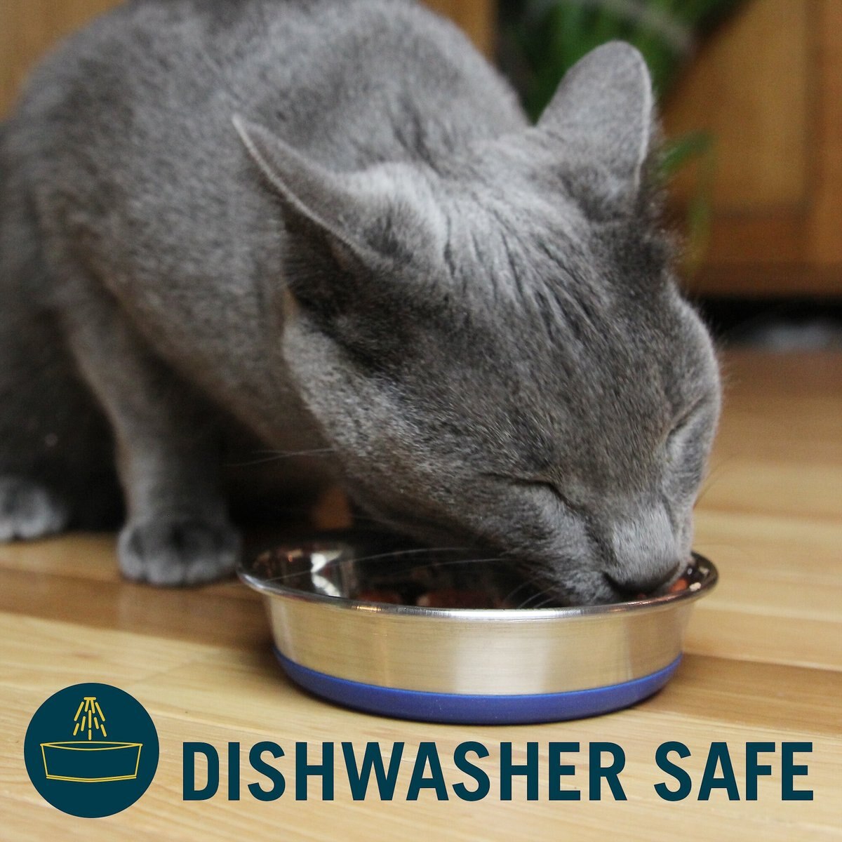 OURPETS Durapet Premium Stainless Steel Cat & Dog Bowl, Small, 0.75 ...