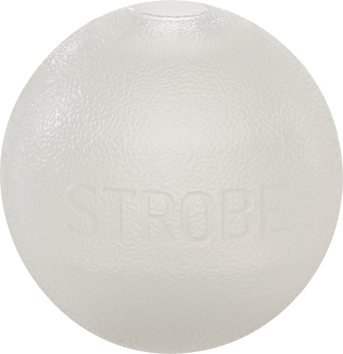 OUTWARD HOUND Orbee-Tuff LED Strobe Ball Tough Dog Chew Toy, White ...