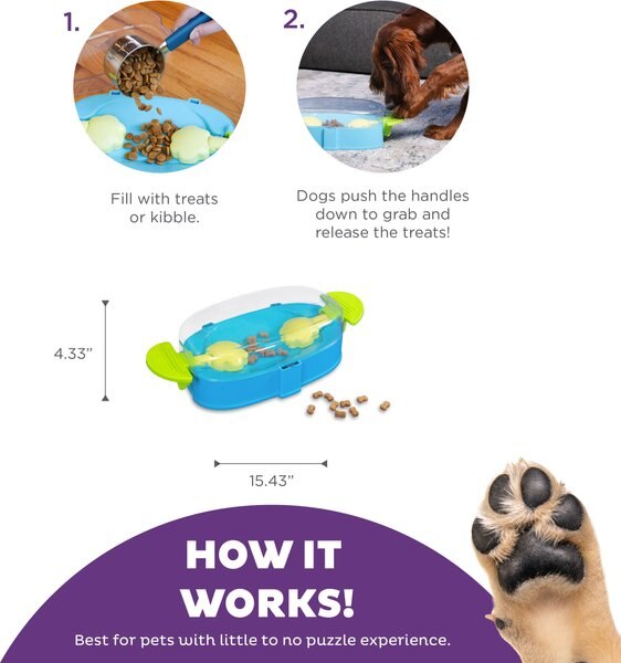 OUTWARD HOUND Paw N' Play Interactive Treat Puzzle Dog Toy - Chewy.com