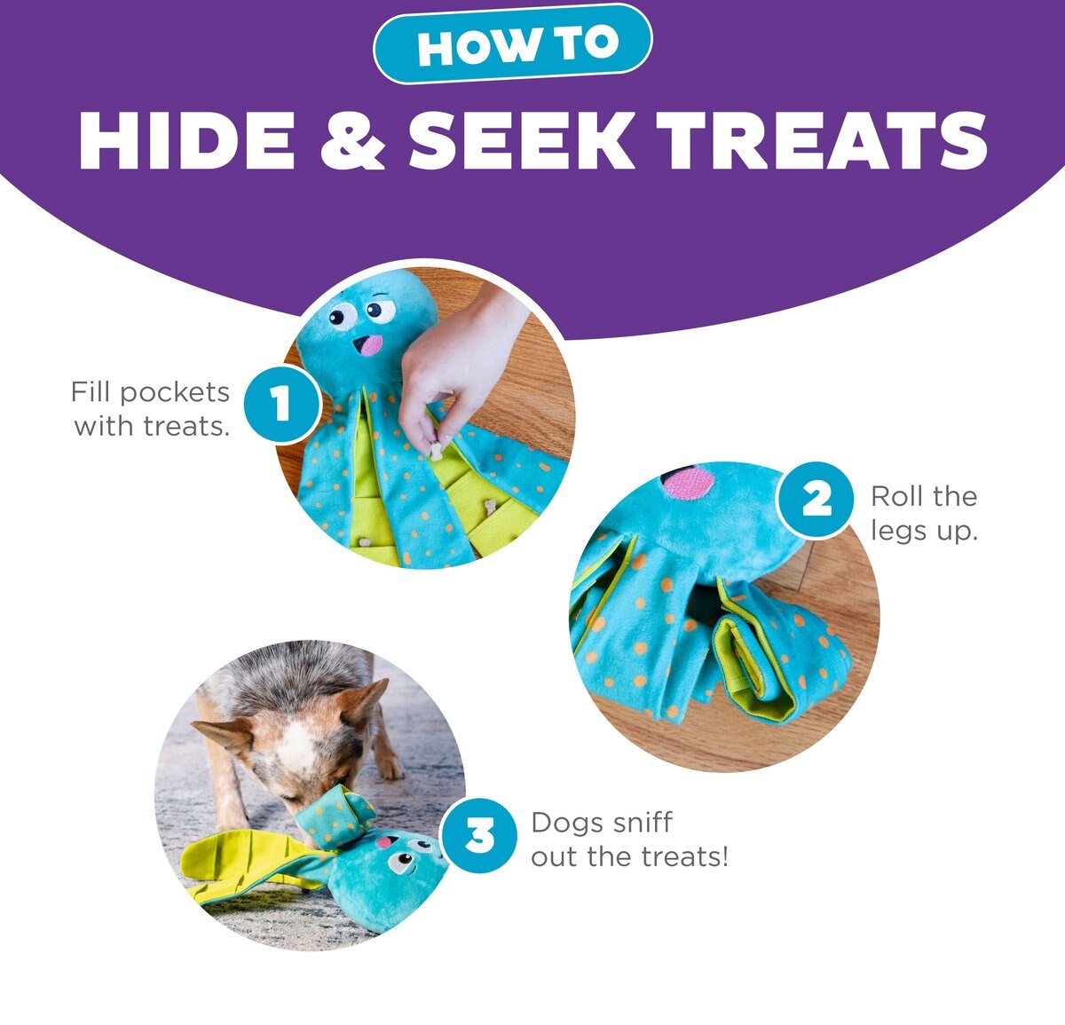 OUTWARD HOUND Silly Legz Interactive Plush Puzzle Dog Toy - Chewy.com