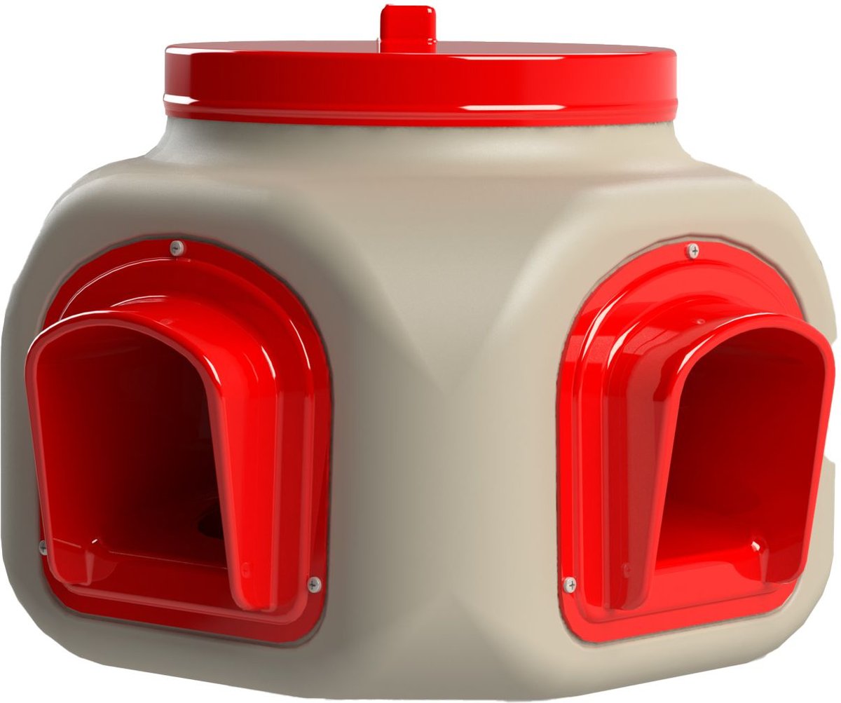 OVEREZ Compact Chicken Feeder, 20-lb - Chewy.com