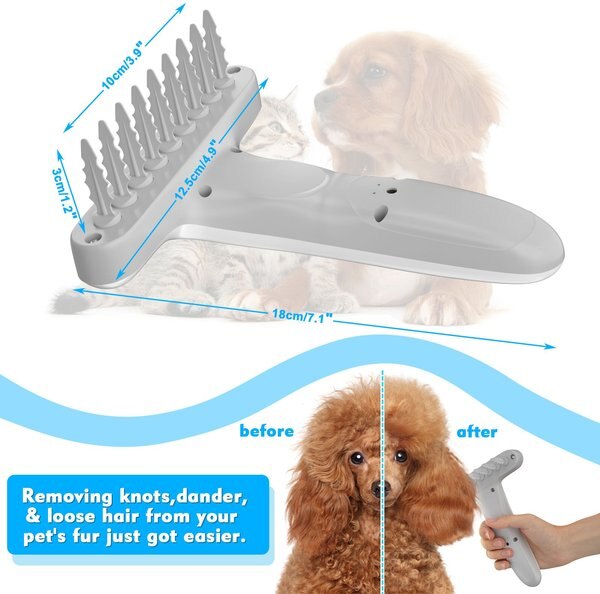 Out of Stock - OWNPETS Electric Detangling Brush for Dogs & Cats ...