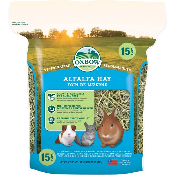 KAYTEE Alfalfa Cubes Small Animal Food, 15-oz bag - Chewy.com