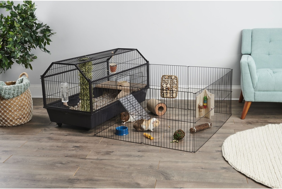 Discontinued - OXBOW Enriched Life Small Animal Cage with Play Yard, X ...