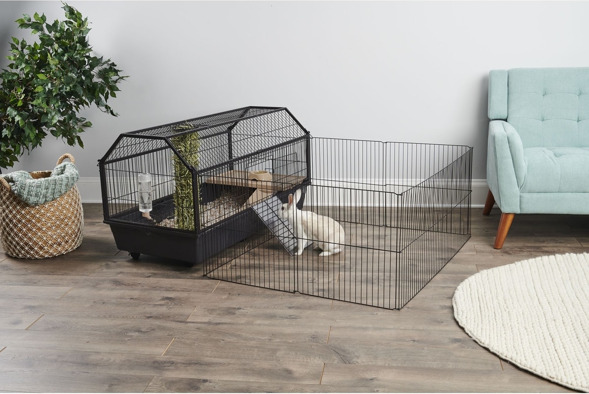 Discontinued - OXBOW Enriched Life Small Animal Cage with Play Yard, X ...
