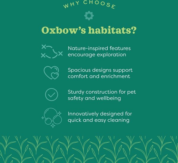 OXBOW Enriched Life Small Animal Cage with Play Yard, X-Large - Chewy.com