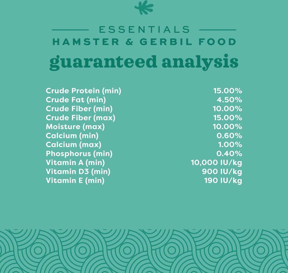 OXBOW Essentials Healthy Handfuls Gerbil & Hamster Food, 1-lb bag ...