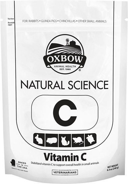 OXBOW Natural Science Vitamin C Support Small-Pet Supplement, 8.4-oz ...