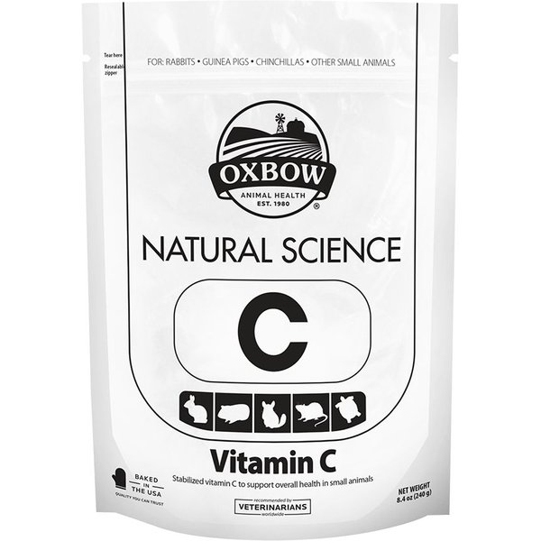 OXBOW Natural Science Vitamin C Support Small-Pet Supplement, 8.4-oz ...
