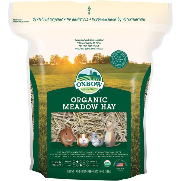 OXBOW Alfalfa Hay Small Animal Food, 15-oz bag - Chewy.com