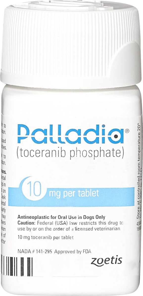 PALLADIA (toceranib phosphate) Tablets for Dogs, 10-mg - Easy Refills ...