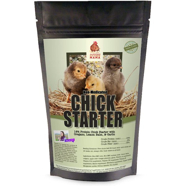 PAMPERED CHICKEN MAMA Chick Starter Chicken Feed, 20-lb bag - Chewy.com