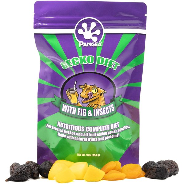PANGEA Gecko Diet with Fig & Insects Gecko Food, 16-oz bag - Chewy.com