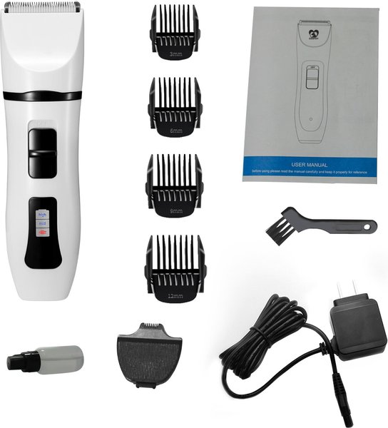 PATPET P920 Low Noise Cordless Paws, Eyes, Ears & Face Grooming Trimmer ...
