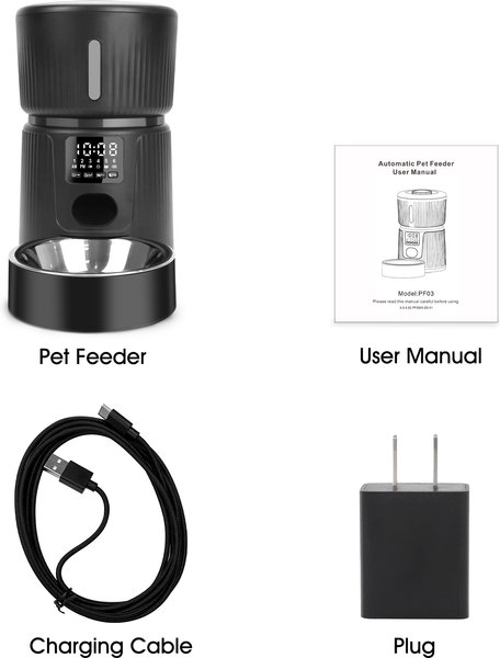 PATPET PF03 3L Timed Automatic with Freshness Preservation Cat & Dog ...