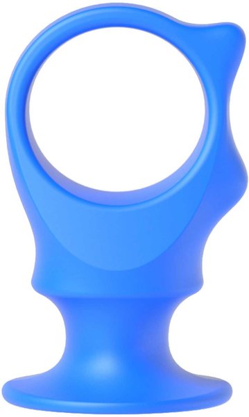 PAW READY BrushMate Biteblock Dog Teeth Cleaning Aid, Blue, Medium ...
