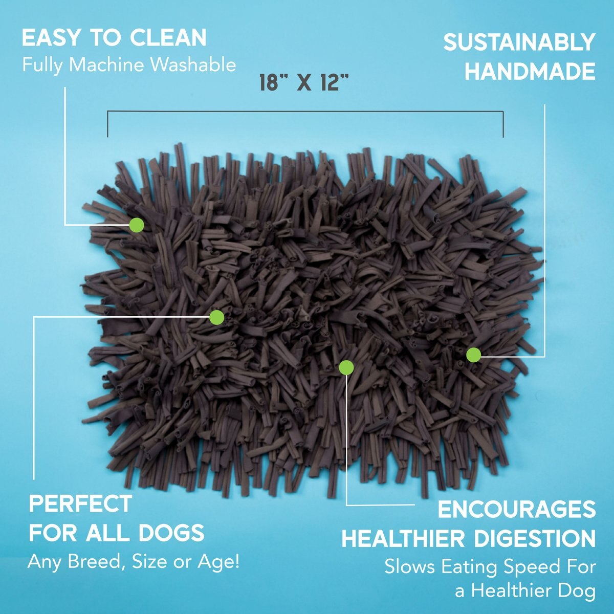 PAW5 Wooly Snuffle Dog Feeding Mat - Chewy.com