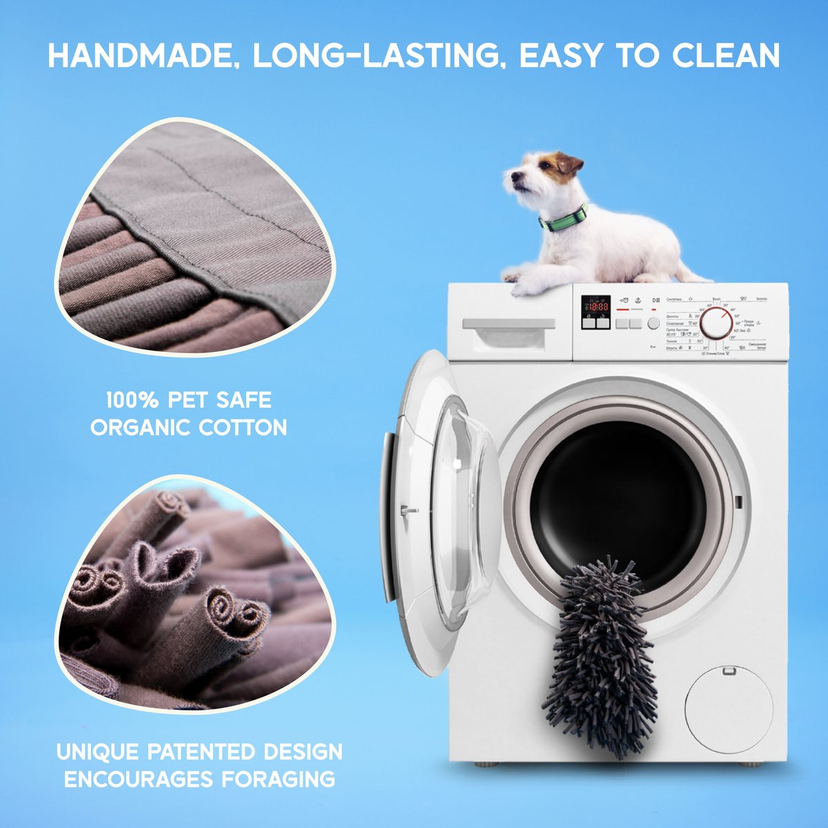 PAW5 Wooly Snuffle Dog Feeding Mat - Chewy.com